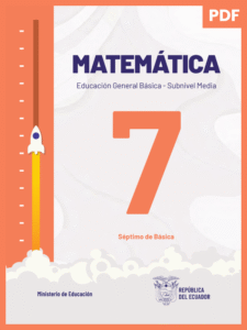 Libro de Matemáticas Séptimo Grado EGB